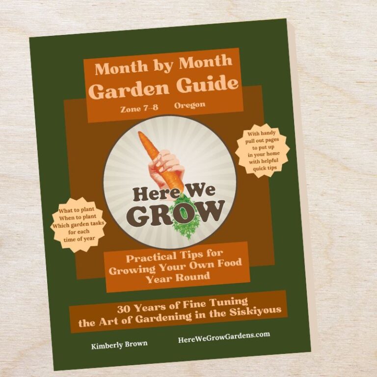 Here We Grow Garden Guide – Digital Download- Month by Month Tips For ...